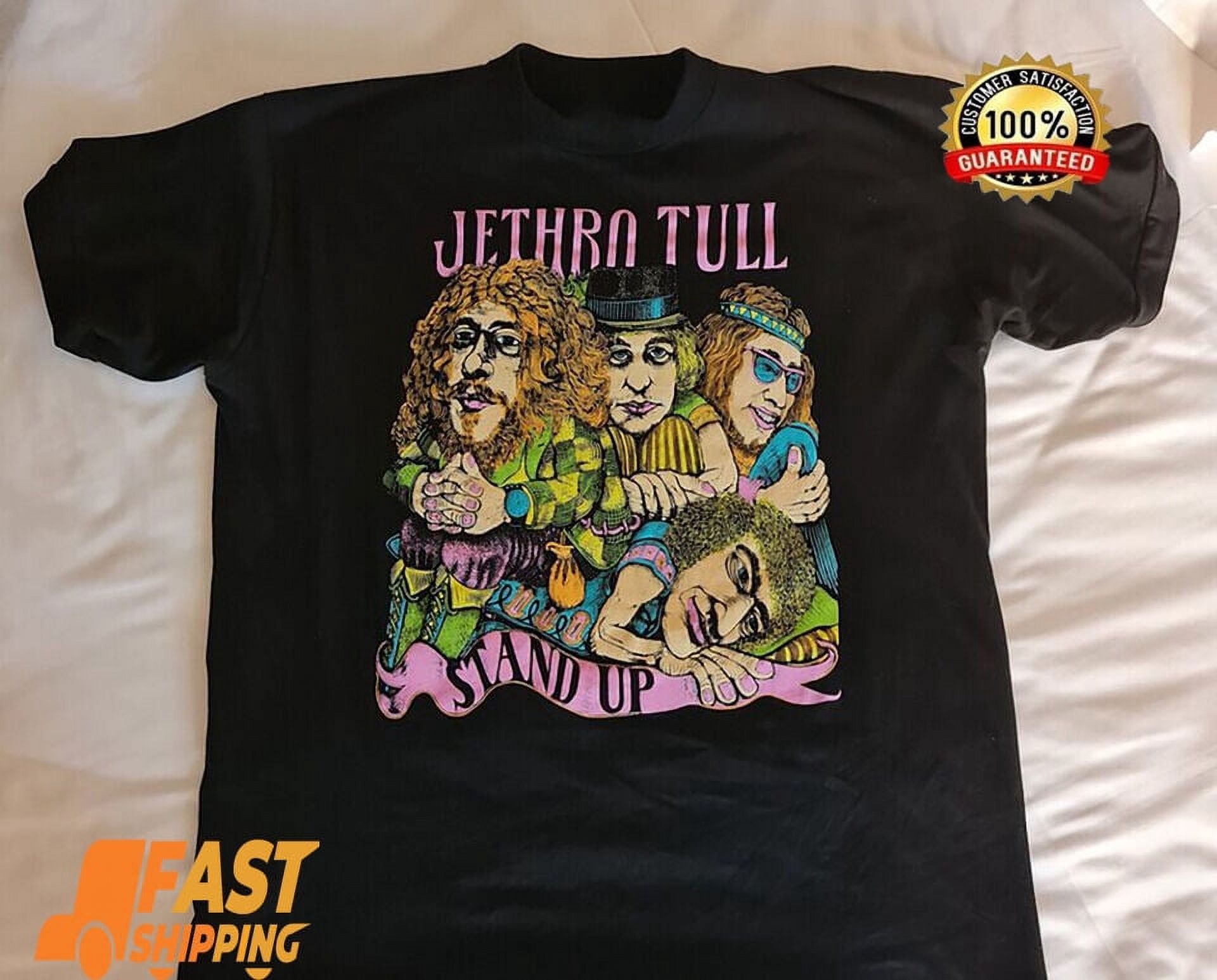 Hot Jethro Tull STAND UP Black Gift For Fans Unisex Size S 234XL Shirt ...