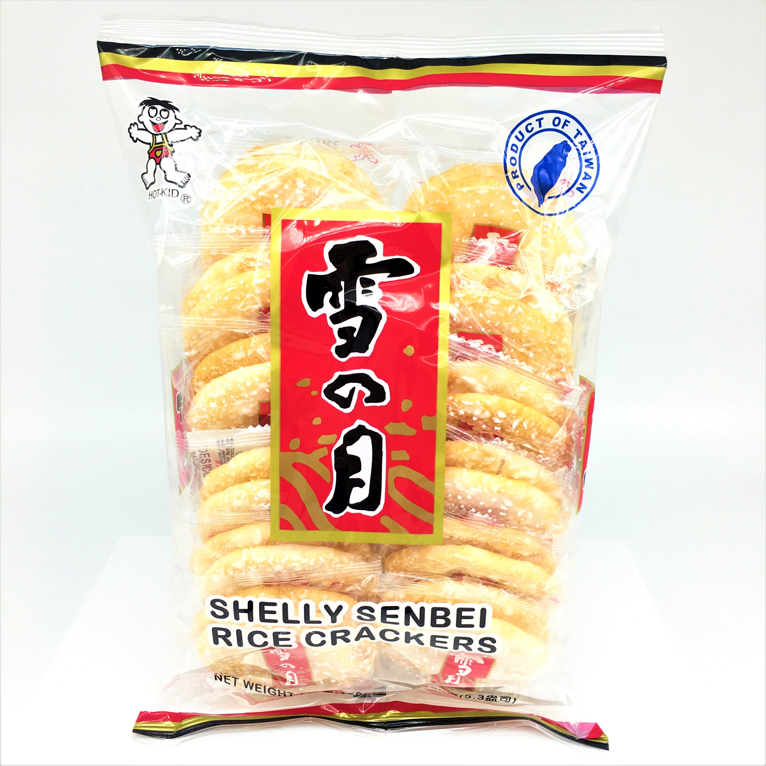 Hot -Kid Shelly Senbei Rice Crackers 12 Pcs 5.3oz/ 150g - Walmart.com