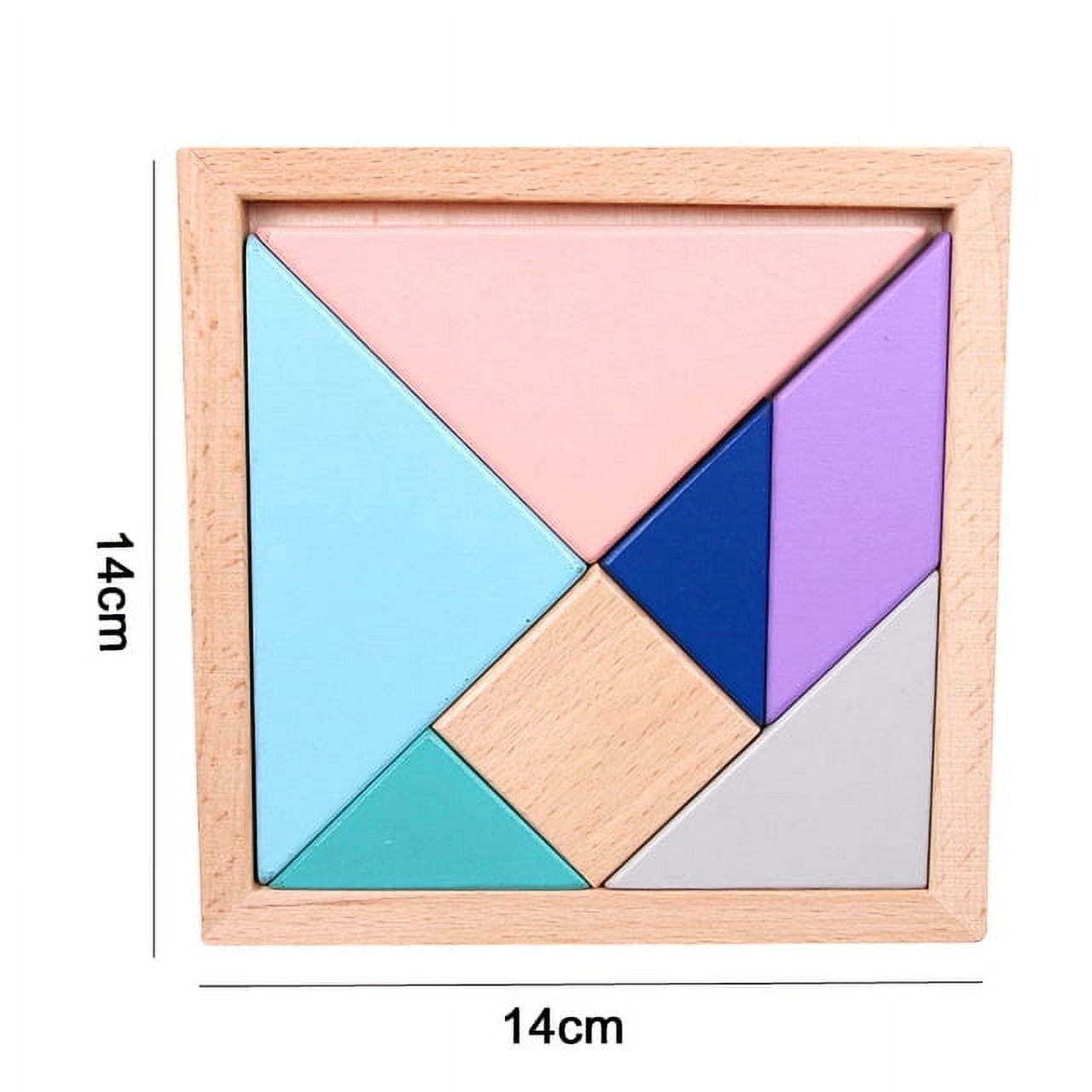 Hot Kids Montessori Wooden Toys Macaron Blocks Learning Toy Baby Music ...