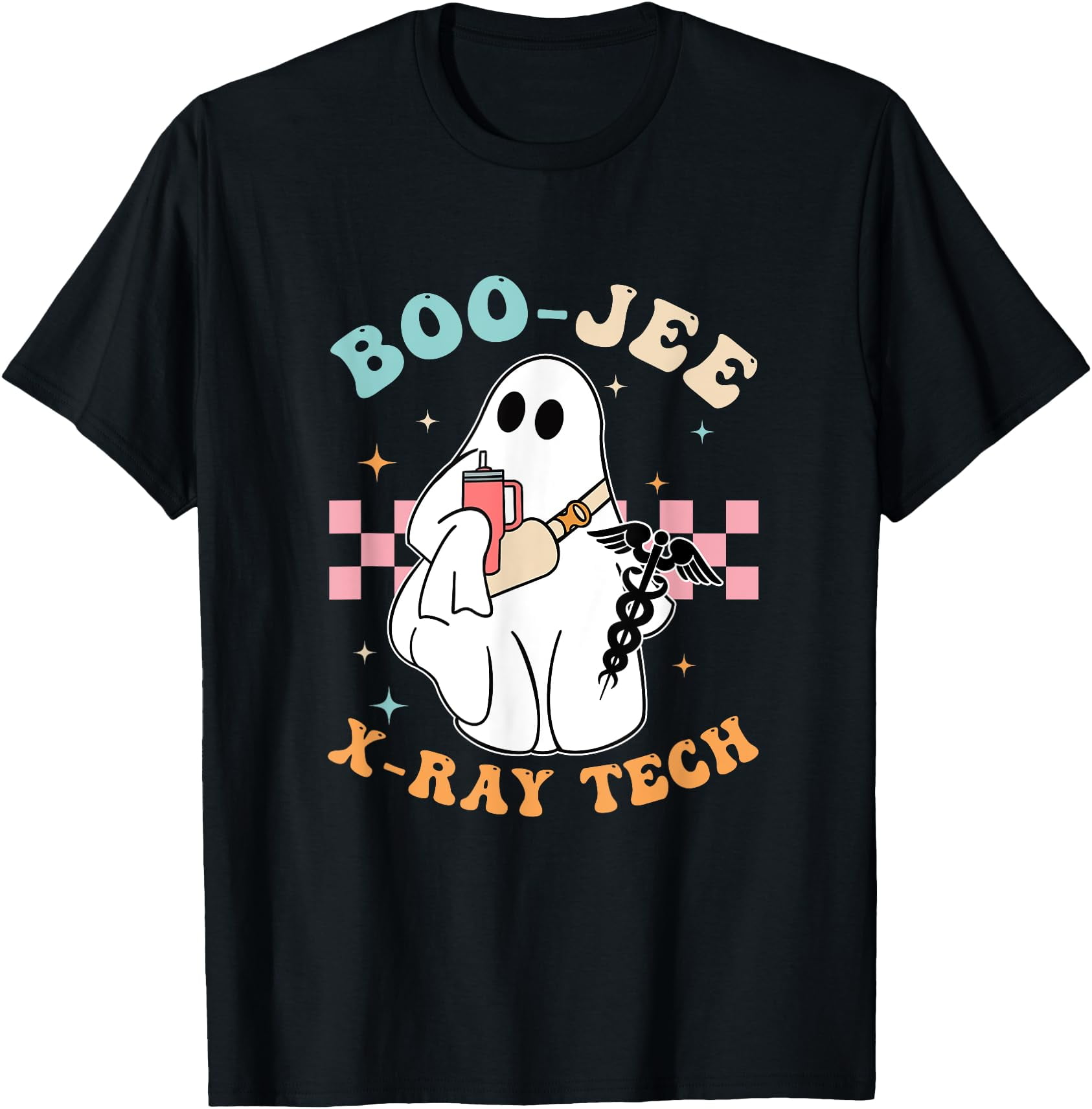Hot Kiraa Tee With Boo Boo Crew X-Ray Tech Night Shift Funny Halloween ...