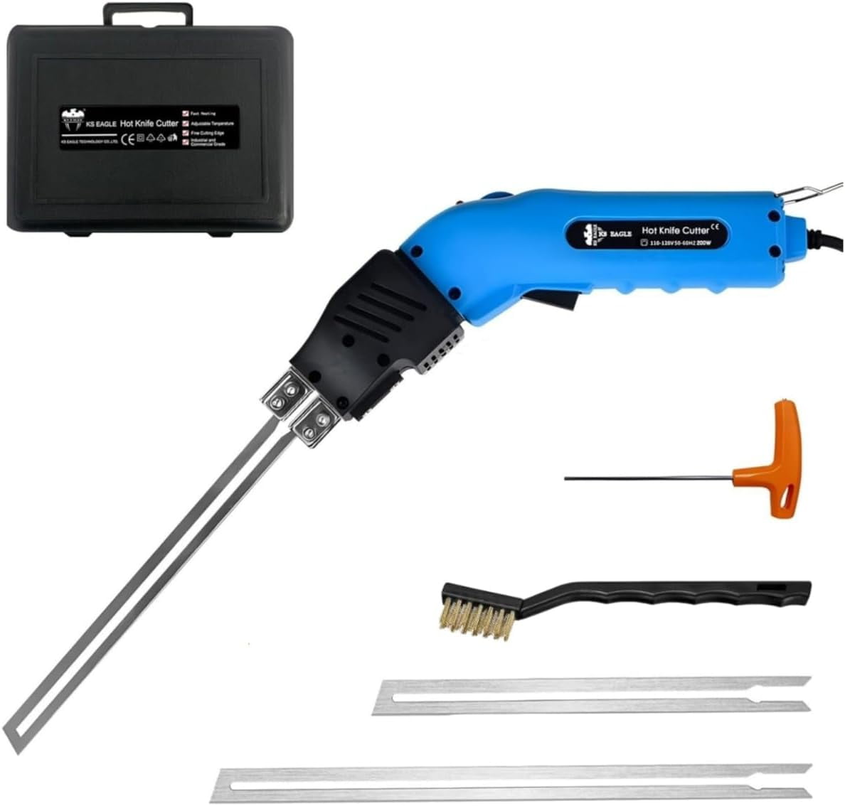 Hot Knife Foam Cutter, Air Cooled Electric Hot Knife Foam Cutting Tool ...