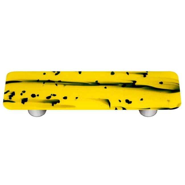 Hot Knobs HK3109-PA Mardi Gras Black with Sunflower Yellow Rectangle ...