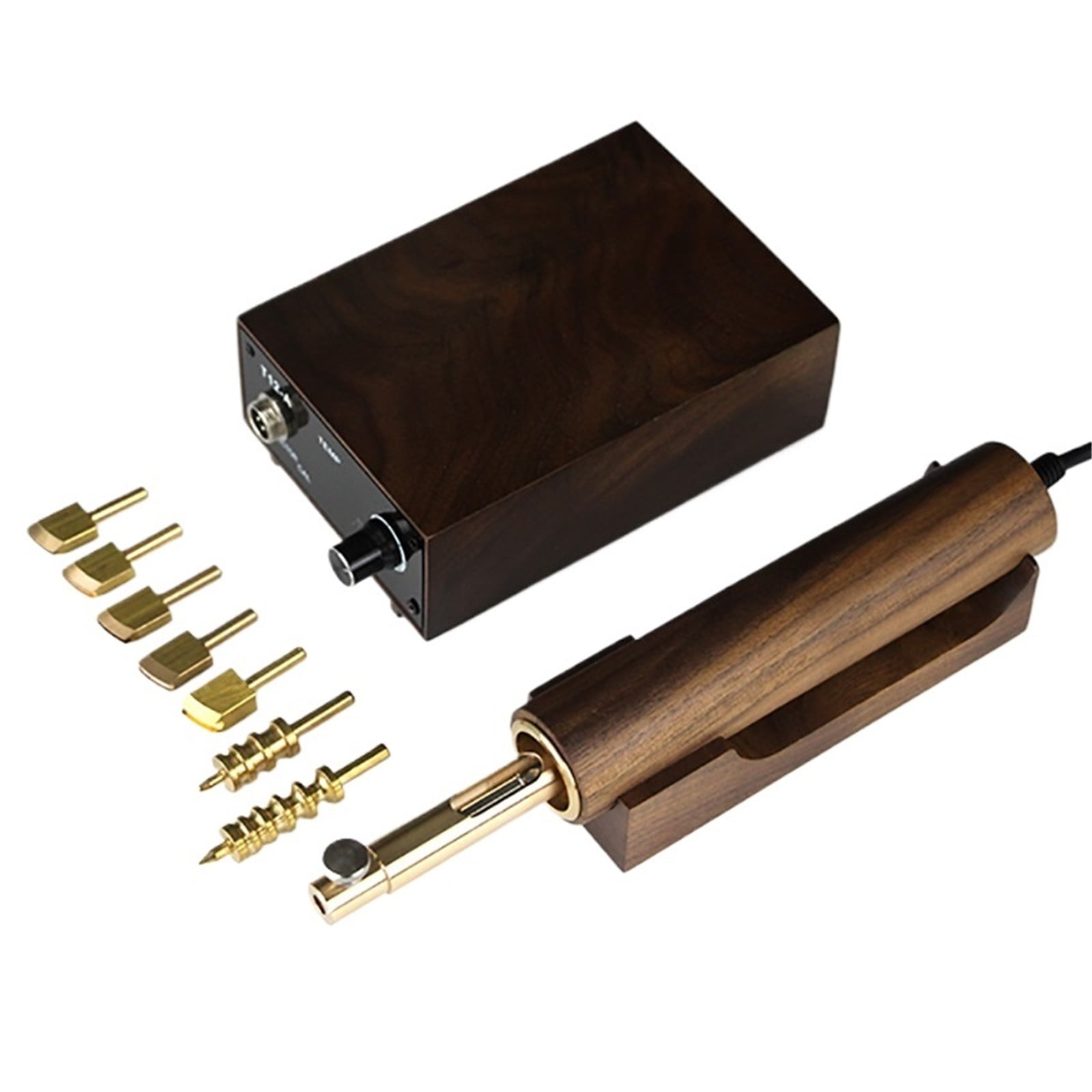 Hot Leather Edge Creaser Machine Brass Stamp Heater Grooving Iron Edge ...