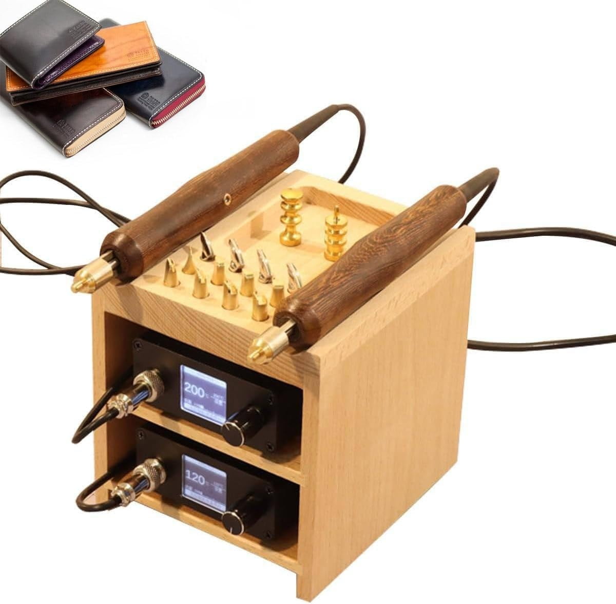 Hot Leather Edge Creaser Machine, Leather Electric Heating Press Tool ...