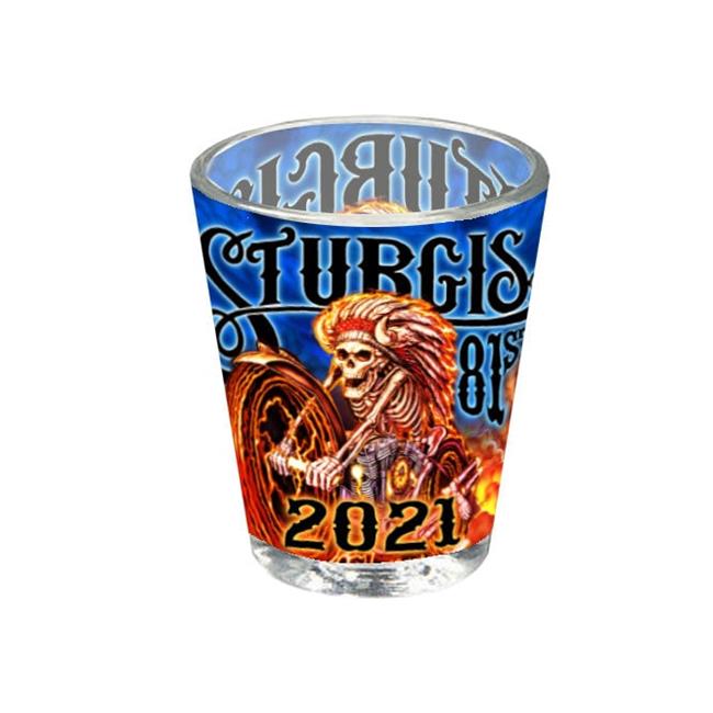 Hot Leathers 1.5 oz GSSI No.1 American Spirit Shot Glass - Walmart.com
