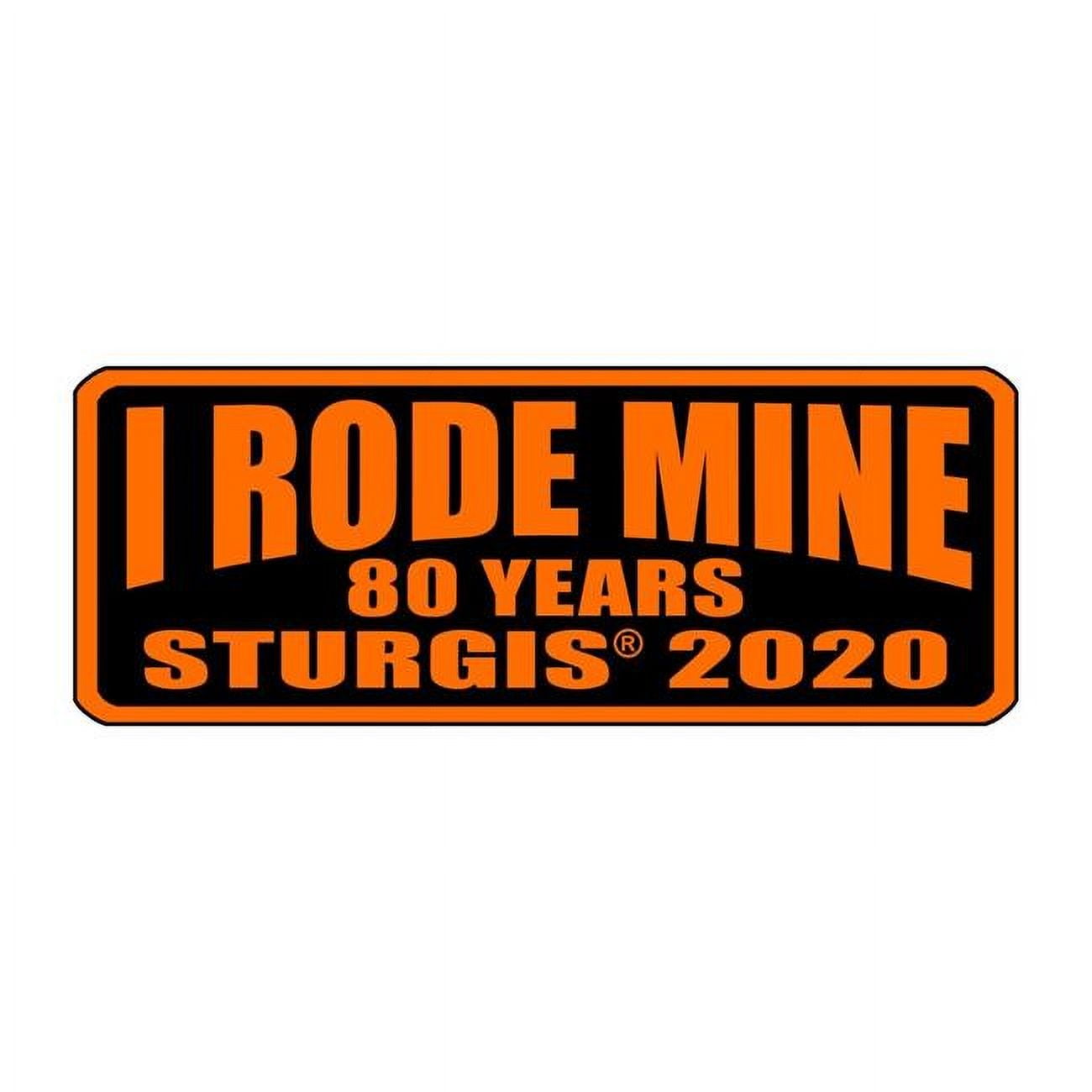 Hot Leathers 1.5 x 4 in. Official 2020 Sturgis Motorcycle Rally I Rode ...