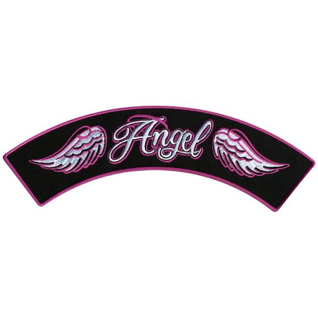 Hot Leathers 10 x 2 in. Angel Top Rocker Patch - Multi Color - Walmart.com