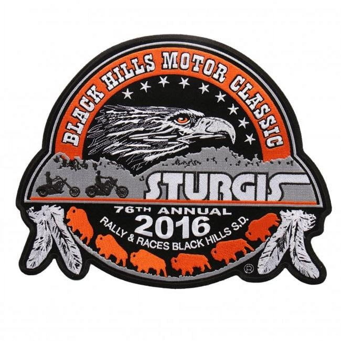 Hot Leathers SPA3070 12 in. Official 2016 Sturgis Motorcycle Rally ...