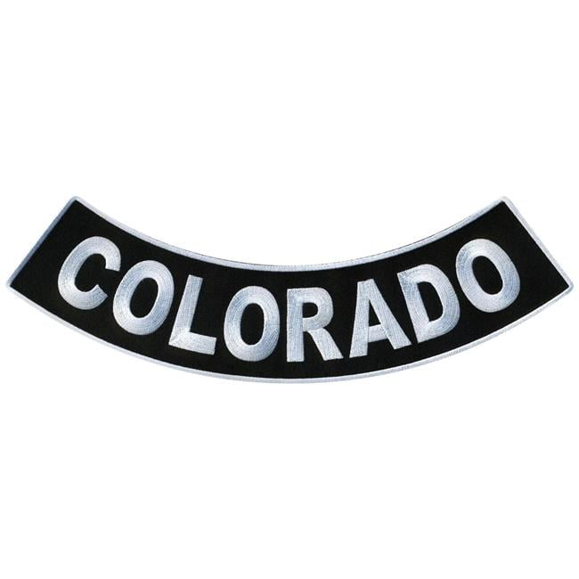 Hot Leathers Colorado 12” X 3” Bottom Rocker Patch PPM5011 12 Width x 3 ...