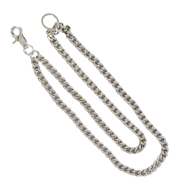 Hot Leathers CWA1029 18 in. Double Chain Wallet - Chrome - Walmart.com