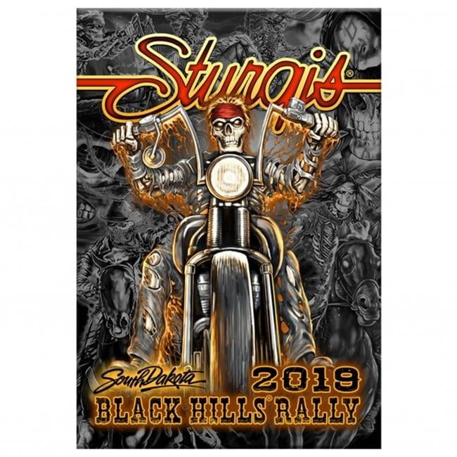 Hot Leathers SPA1542 2 x 3 in. Official 2019 Sturgis Motorcycle Rally ...