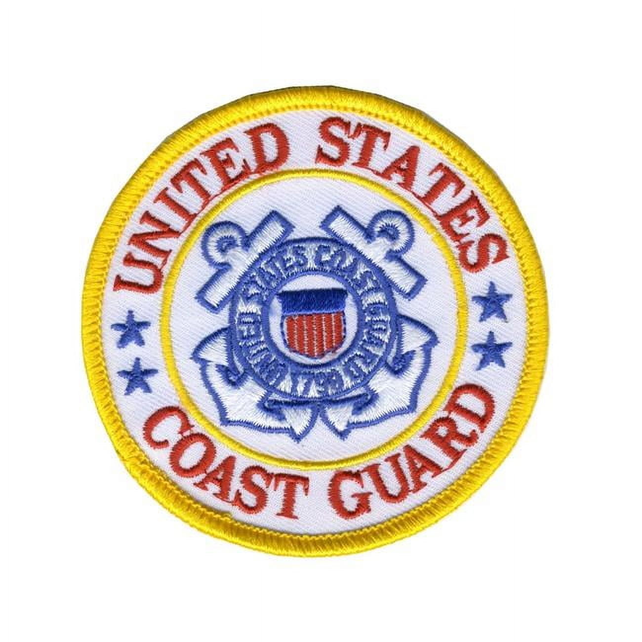 Hot Leathers 3 x 3 in. Coast Guard Logo Military Patch - Multi Color ...
