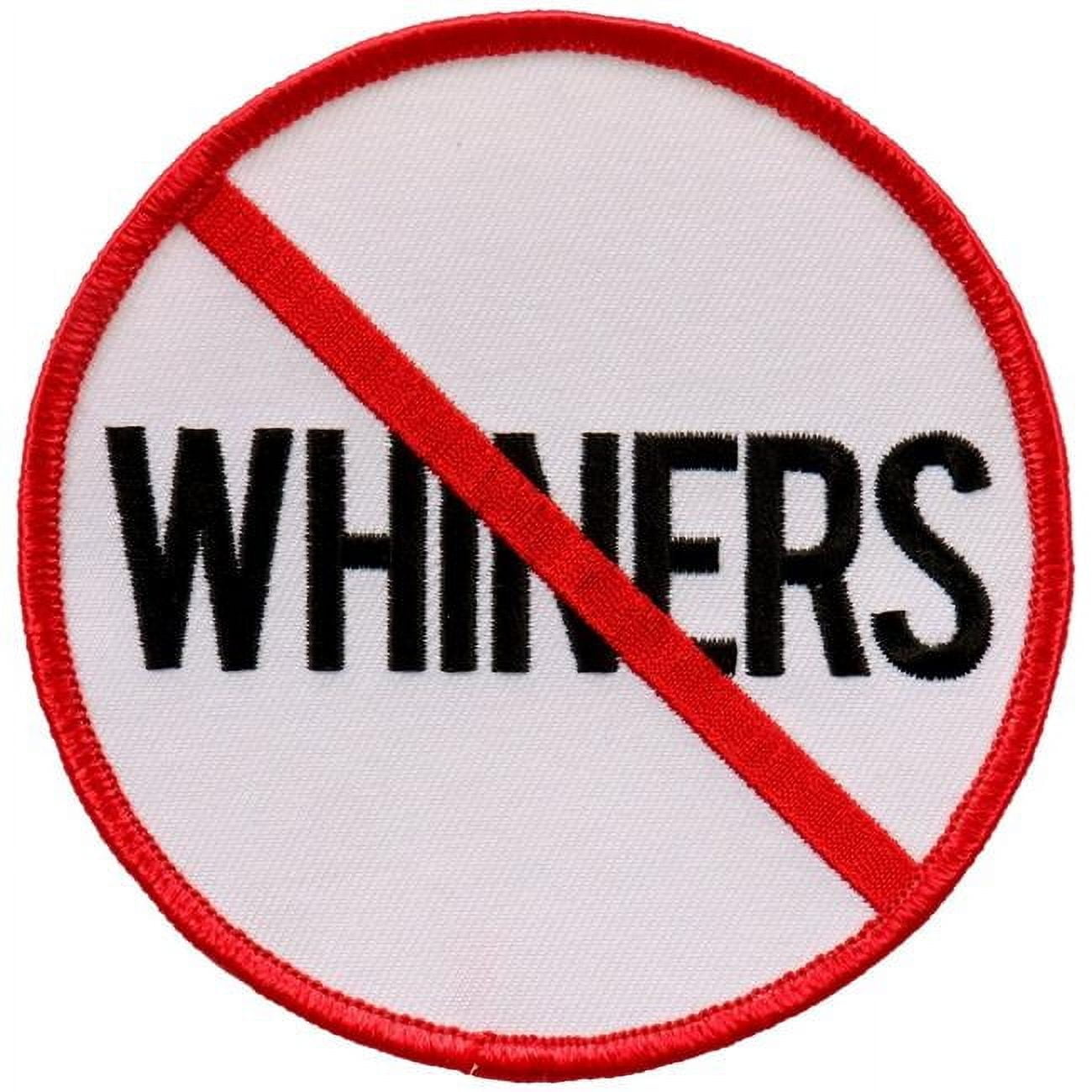 Hot Leathers PPL9698 3 x 3 in. No Whiners Patch - Multi Color - Walmart.com