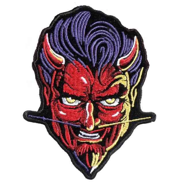 Hot Leathers 3 x 4 in. Speed Demon Back Patch - Multi Color - Walmart.com