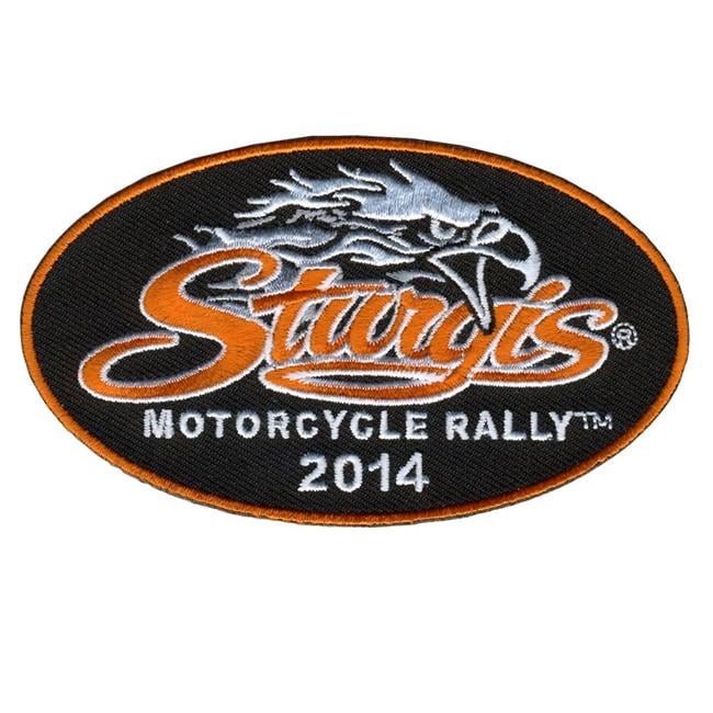 Hot Leathers spa3017 4 in. Official 2014 Sturgis Motorcycle Rally Oval ...
