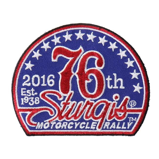 Hot Leathers 4 in. Official 2016 Sturgis Motorcycle Rally 76th Logo ...