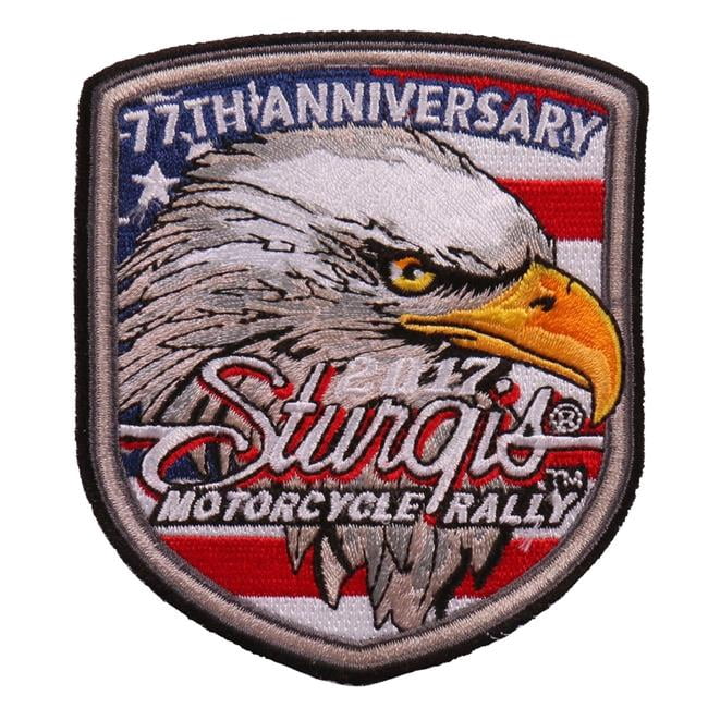 Hot Leathers spa3079 4 in. Official 2017 Sturgis Motorcycle Rally Eagle ...