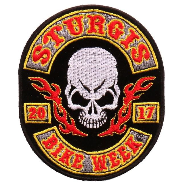 Hot Leathers spa3076 4 in. Official 2017 Sturgis Motorcycle Rally ...