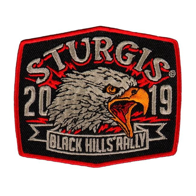Hot Leathers SPA3100 4 in. Official 2019 Sturgis Motorcycle Rally Eagle ...