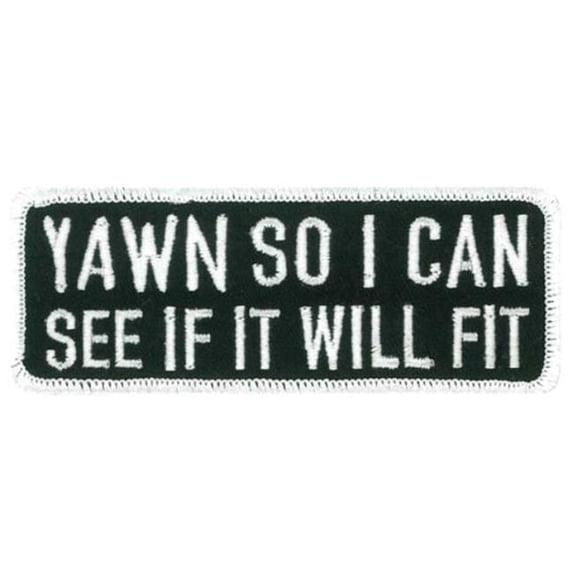 Hot Leathers PPW1215 4 x 1.5 in. Yawn Patch - Multi Color - Walmart.com