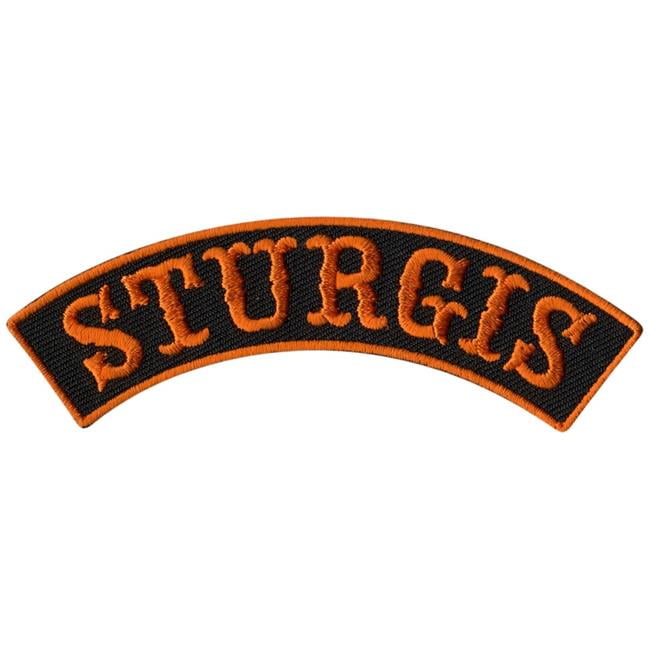 Hot Leathers PPM4156 4 x 1 in. Sturgis Top Rocker Patch - Multi Color ...