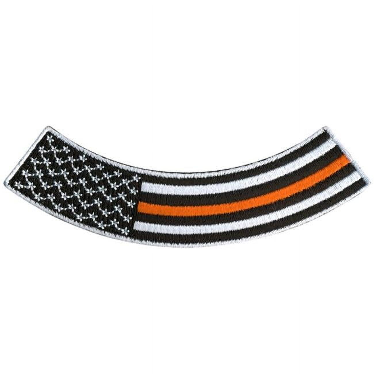 Hot Leathers 4 x 1 in. This Orange Line Bottom Rocker Patch - Multi ...