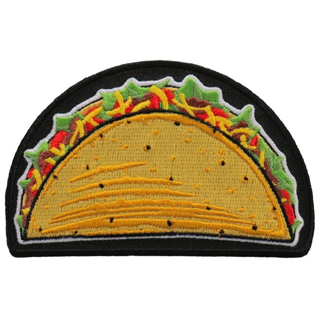 Hot Leathers 4 x 3 in. Taco Patch - Multi Color - Walmart.com