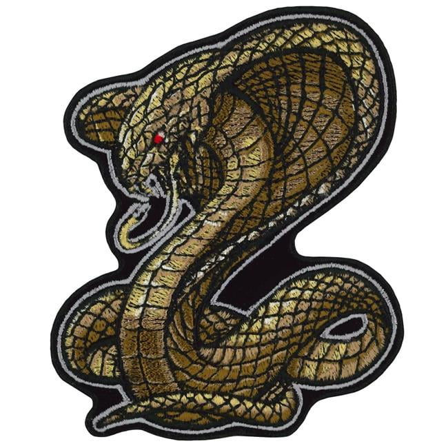 Hot Leathers 4 x 4 in. Cobra Patch - Multi Color - Walmart.com