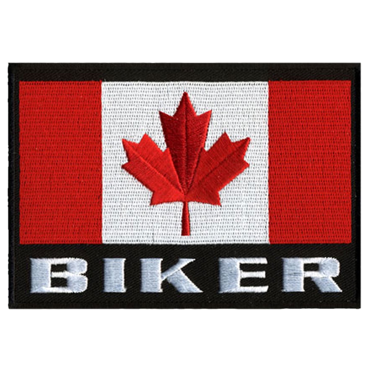 Hot Leathers PPF5006 Canadian Biker Flag 5" x 4" Patch 5 Width x 4 ...