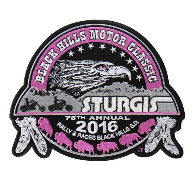 Hot Leathers 8 in. Official 2016 Sturgis Motorcycle Rally Composite ...