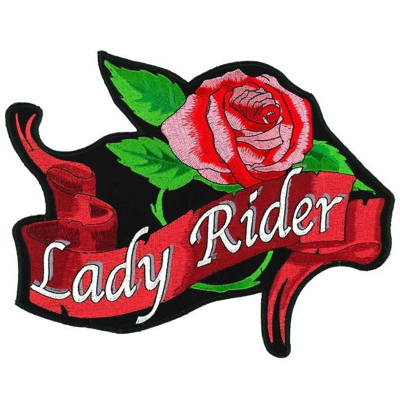 Hot Leathers 9 x 8 in. Lady Rider Patch - Multi Color - Walmart.com