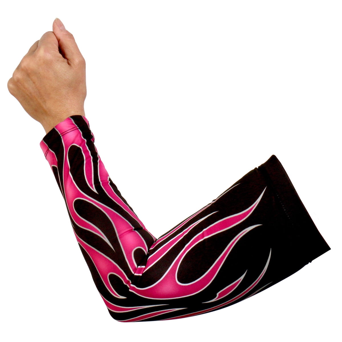 Hot Leathers ARM1008 Flames Pink Arm Sleeve One Size Fits Most ...