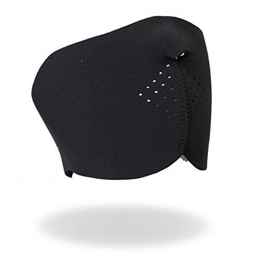 Hot Leathers Bikers Full Protection BLACK HALF MASK NEOPRENE FACE MASK ...