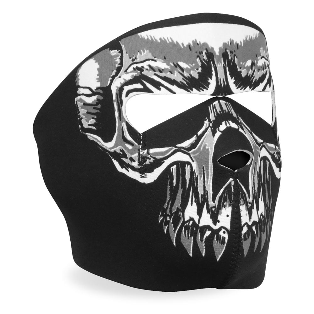 Hot Leathers FMA1003 Evil Skull Neoprene Face Mask One Size - Walmart.com