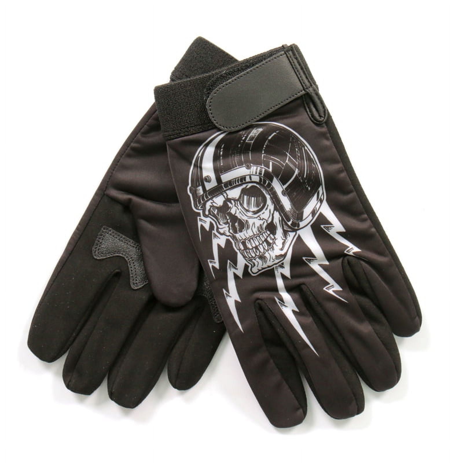 Hot Leathers GVM3005 Sublimated 3/4 Skull Mechanics Glove L - Walmart.com