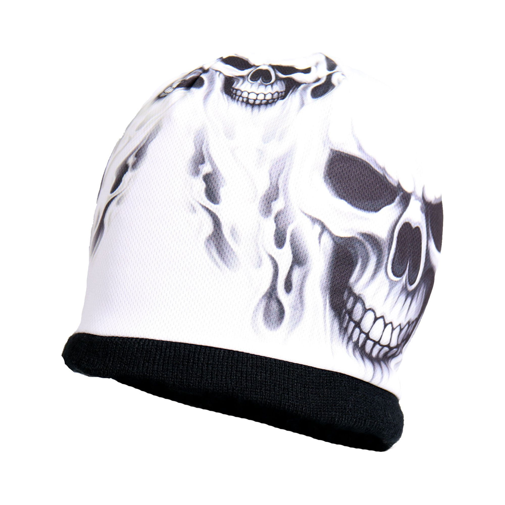 Hot Leathers KHC1001 Ghost Skull Sublimated Beanie One Size - Walmart.com