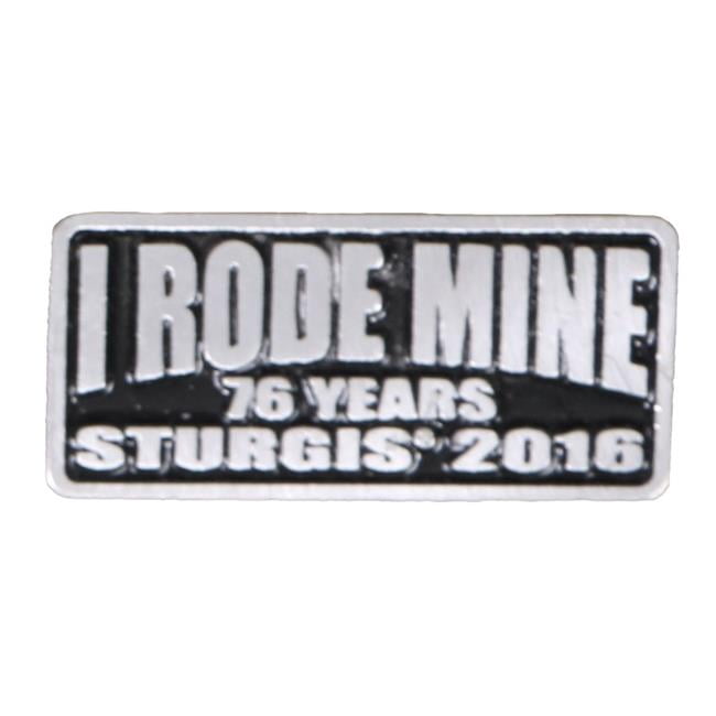 Hot Leathers Official 2016 Sturgis Motorcycle Rally I Rode Mine Pin ...