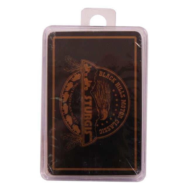 Hot Leathers Official Sturgis Motorcycle Rally Playing Cards - Black ...