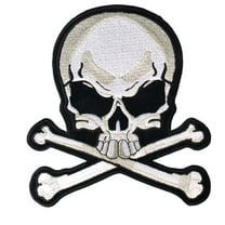 Hot Leathers PPQ1149 Snapback Skull 10'' Patch 7.5X10 - Walmart.com