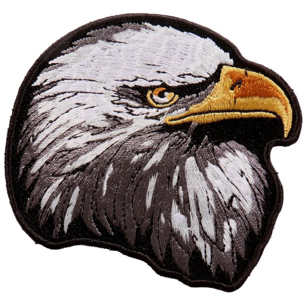 Hot Leathers PPA9810 Eagle Head 3"x3" Patch 3 Width x 3 Height Inches - Walmart.com