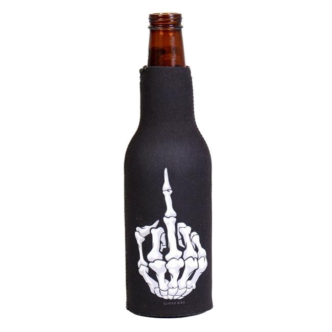 Hot Leathers Skeleton FU Finger Bottle Wrap - One Size Fits Most ...