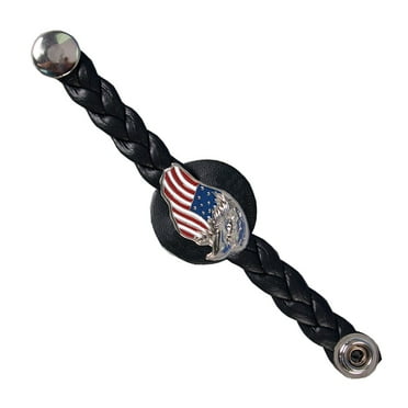 Maxam Buffalo Leather Motorcycle Vests for Men - Medium - Walmart.com