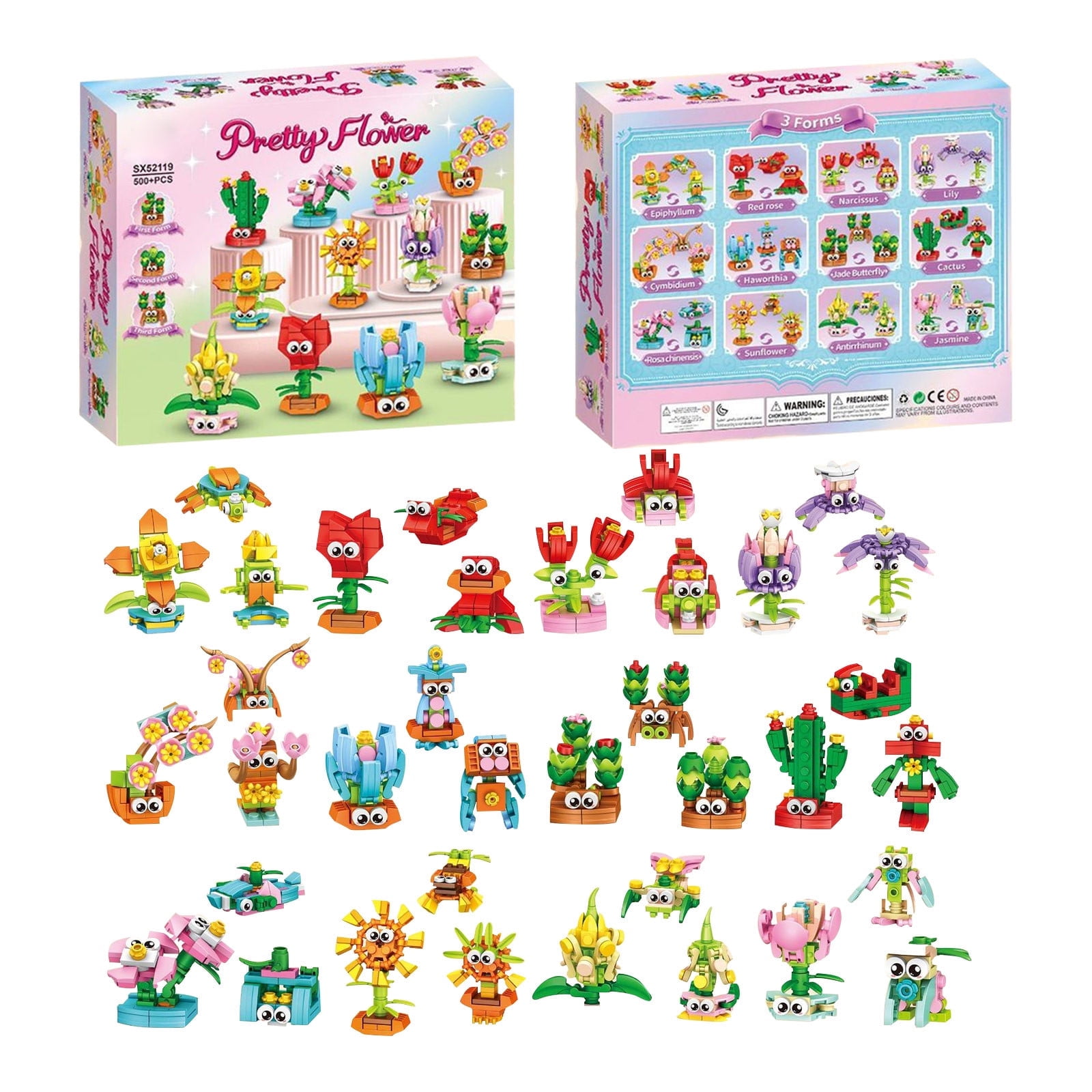 Hot LegoBlocks Easter Building Blocks Assembly Alloy Ornaments 0.9lb 3 ...