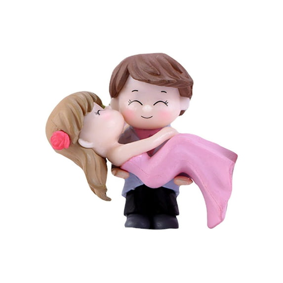 Hot!Lovers Bride Groom Statue for Fairy Garden,Wedding Cake Toppers ...