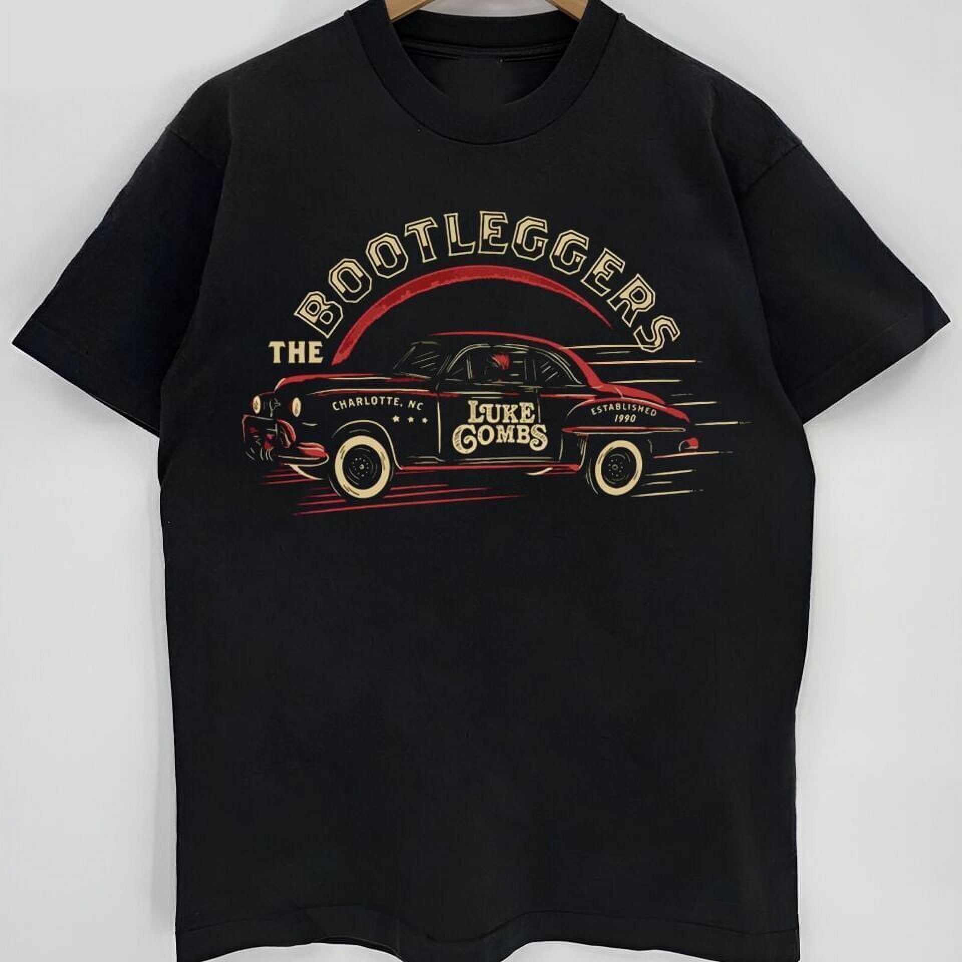 Hot Luke Combs Signature Classic Cotton Black T-Shirt - Walmart.com