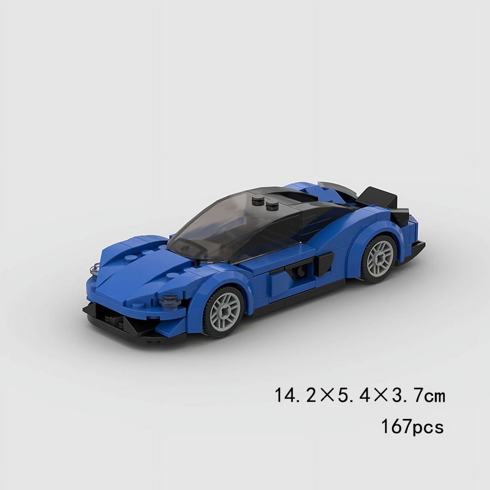Hot MOC 765lt City Racing Car Speed Champions Sports Building Blocks ...