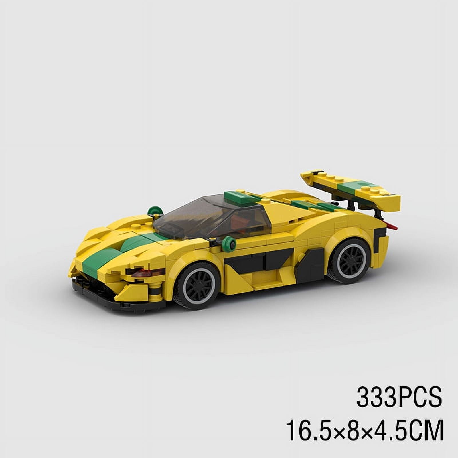 Hot MOC 765lt City Racing Car Speed Champions Sports Building Blocks ...