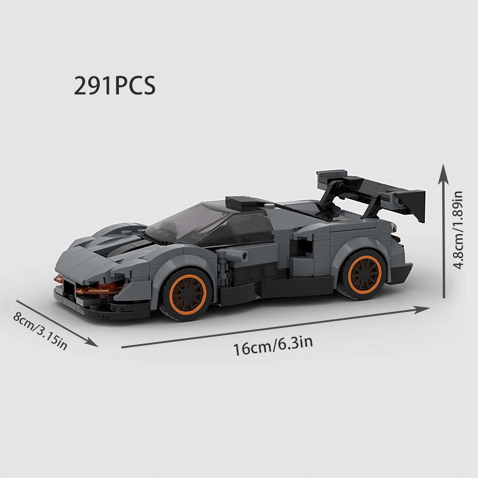 Hot MOC 765lt City Racing Car Speed Champions Sports Building Blocks ...