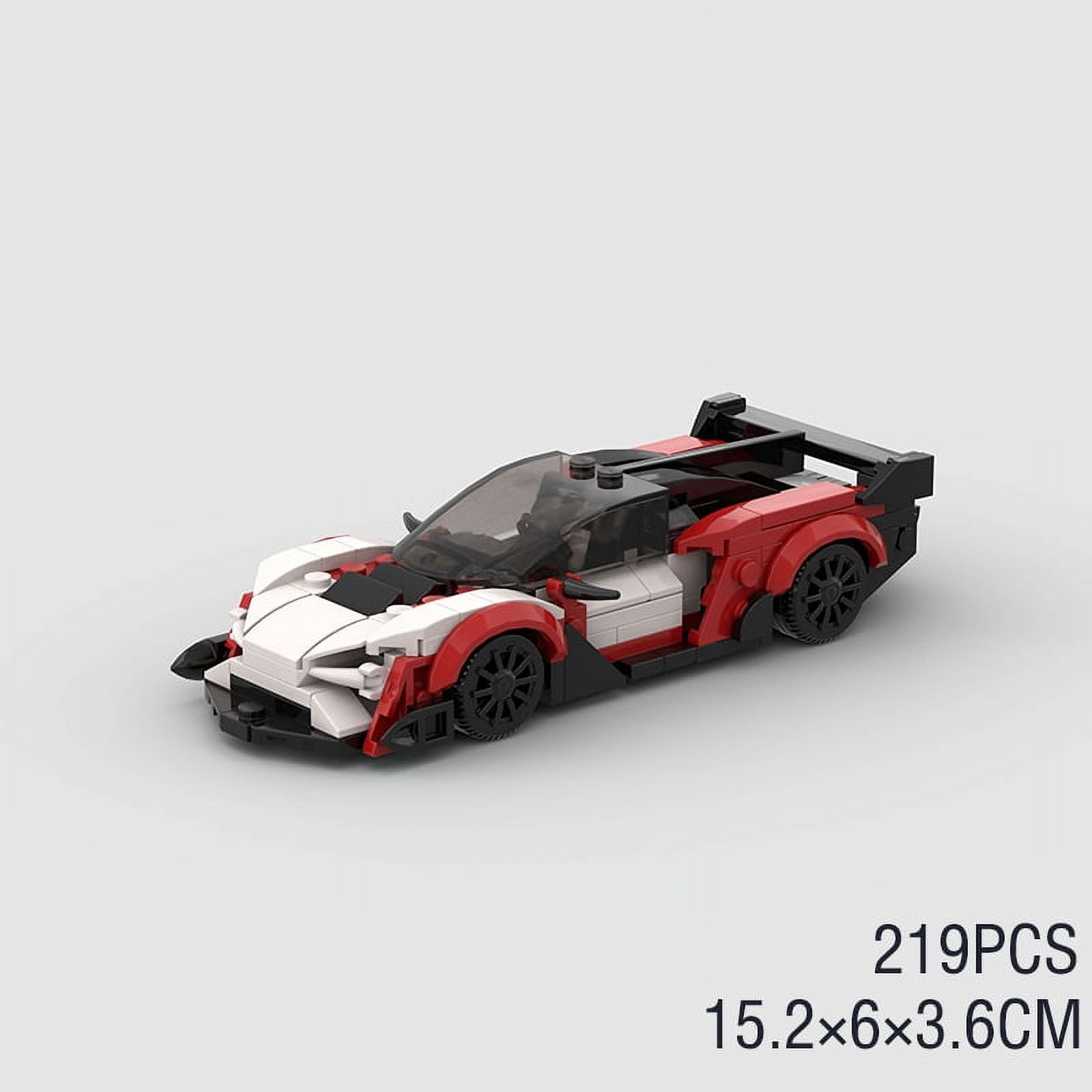 Hot MOC 765lt City Racing Car Speed Champions Sports Building Blocks ...