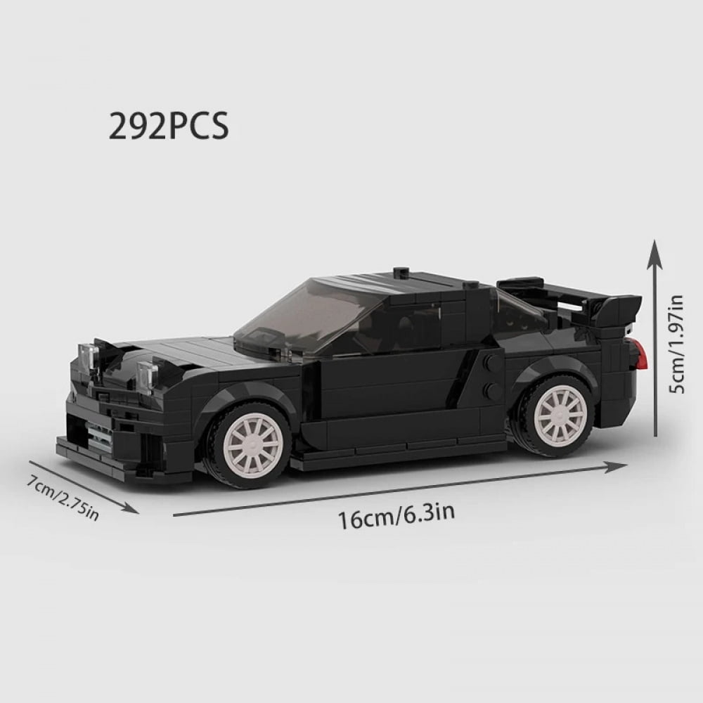 Hot MOC rx-7 Speed City Car Champion Racer Classic Supercar Building ...